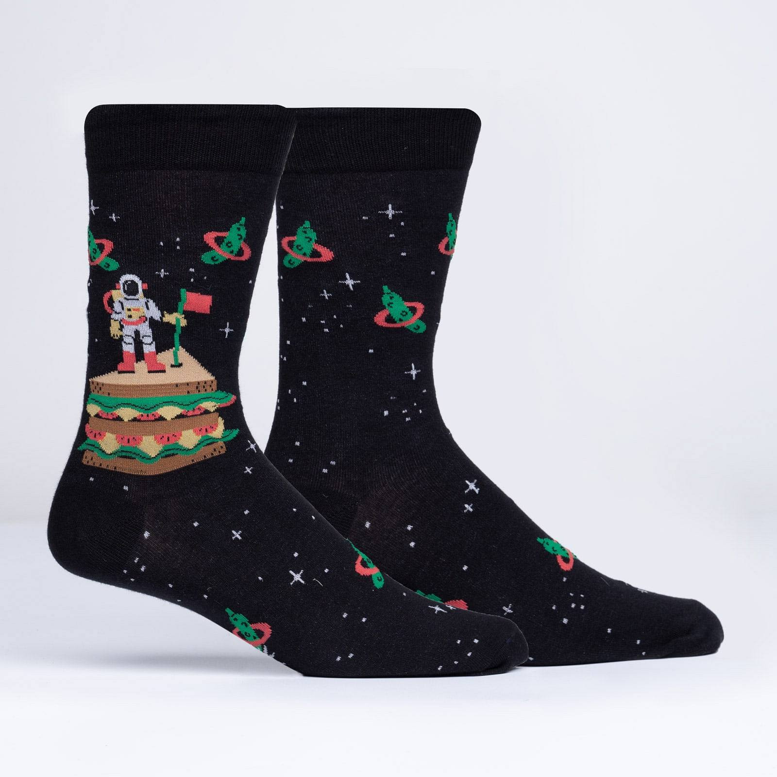 ALIEN SANDWICH MEN’S CREW SOCKS | Area 51 Alien Center