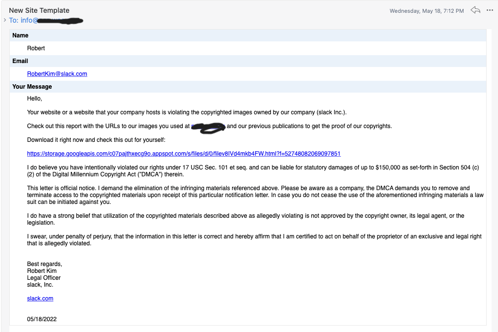 Beware Of Copyright Infringement Scams! | Pegasus Online