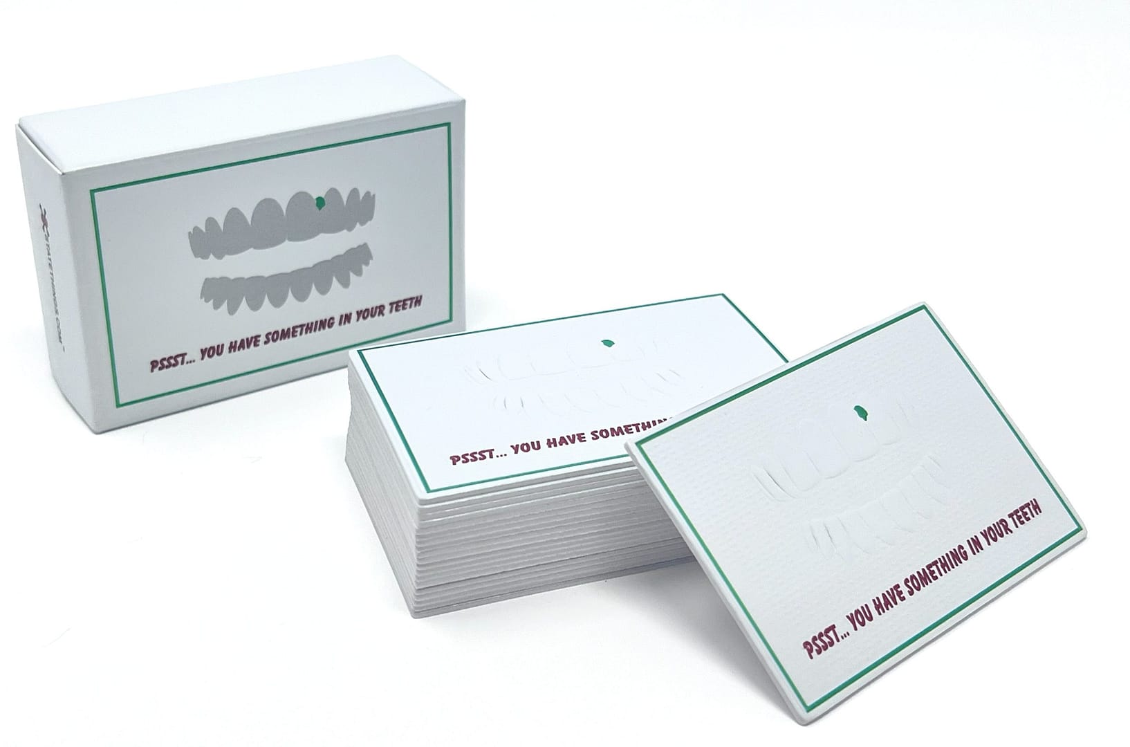 Pssst… You Have Something In Your Teeth – Funny Gag Card