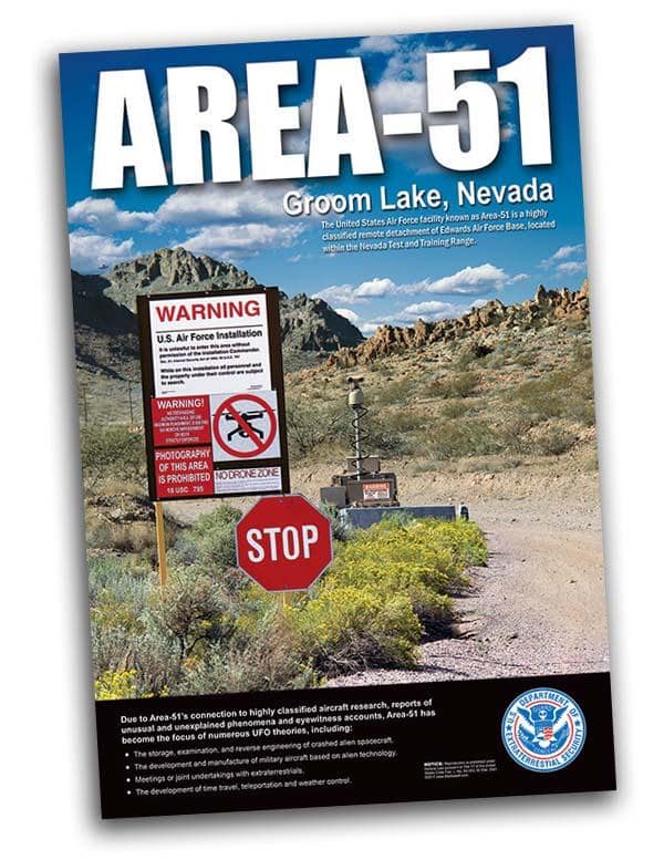 AREA 51 GROOM LAKE NEVADA | Area 51 Alien Center