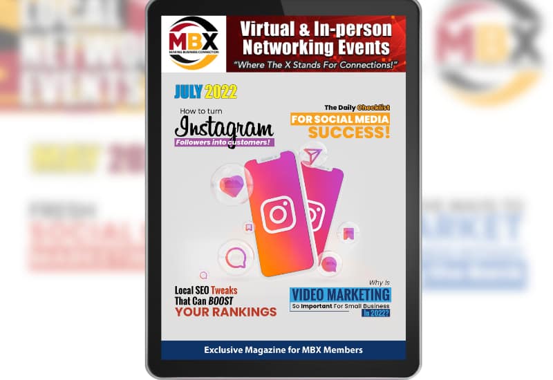 July 2022 -How to turn Instagram followers into customers | MBX Events