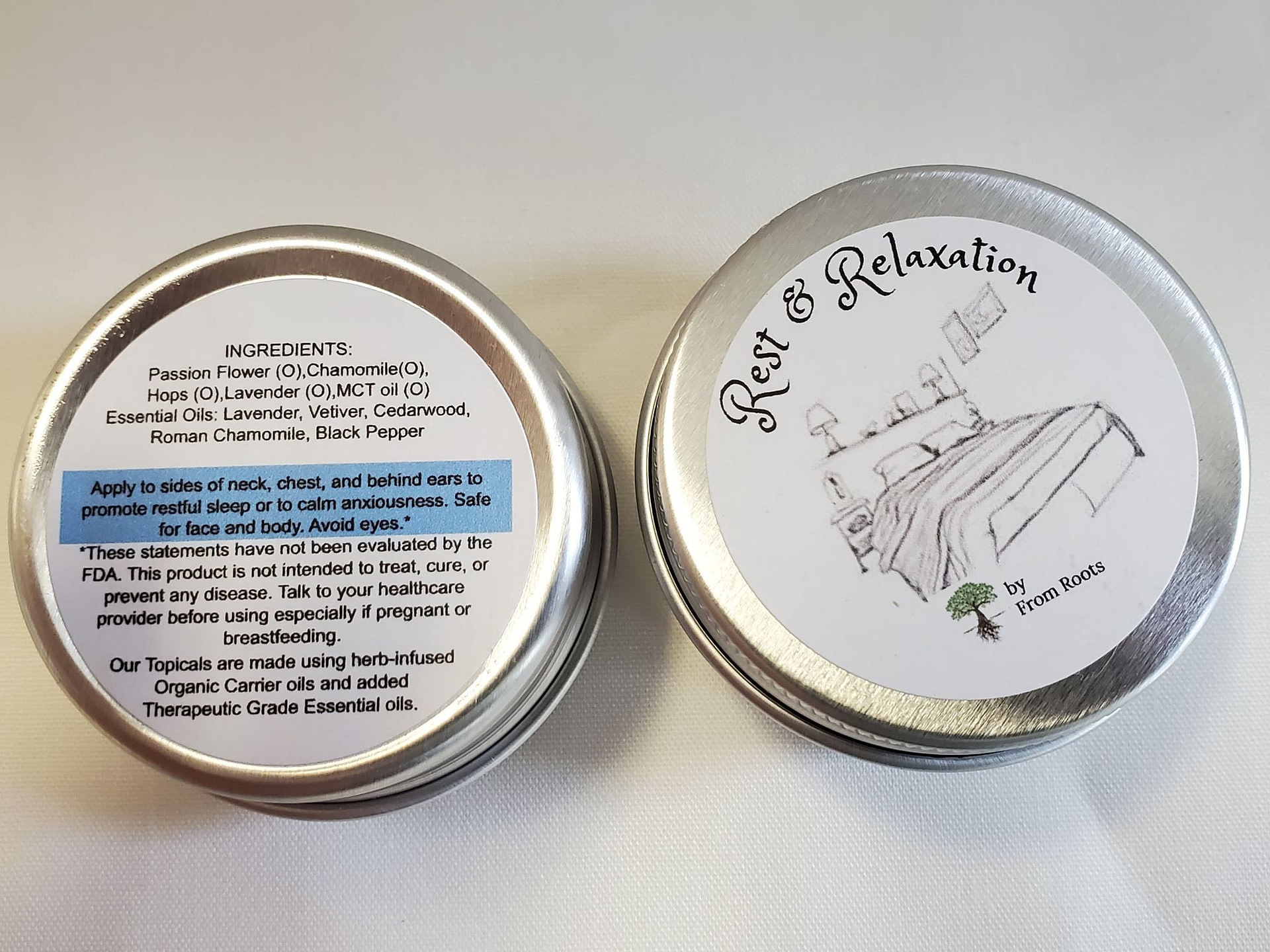 Rest & Relaxation Balm 2 oz. | From Roots