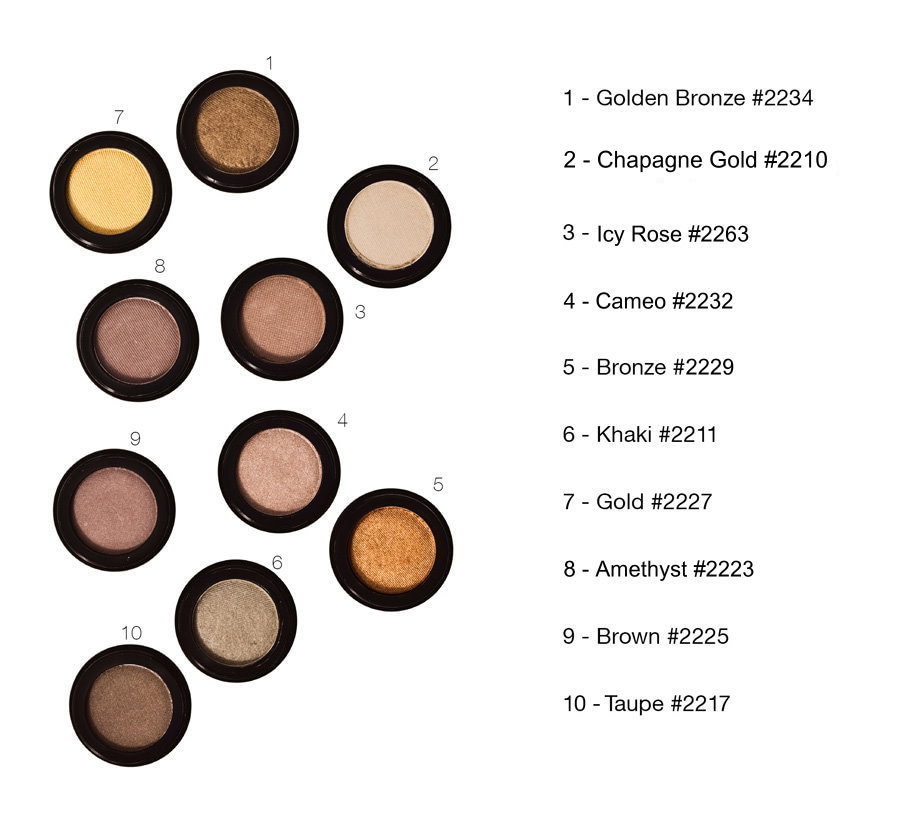 Earth Tone Eye Shadow - Edna Skincare