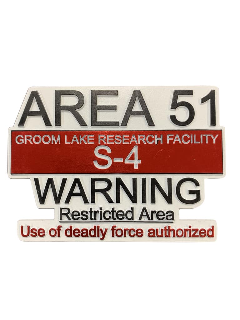 Area 51 s-4 magnet | Area 51 Alien Center
