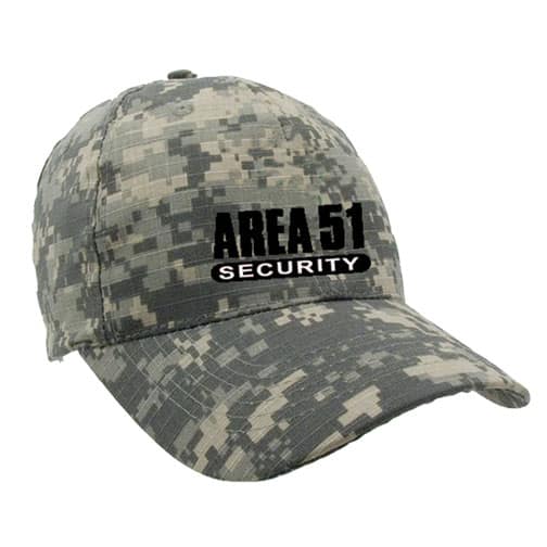 AREA 51 SECURITY HAT CAMO | Area 51 Alien Center