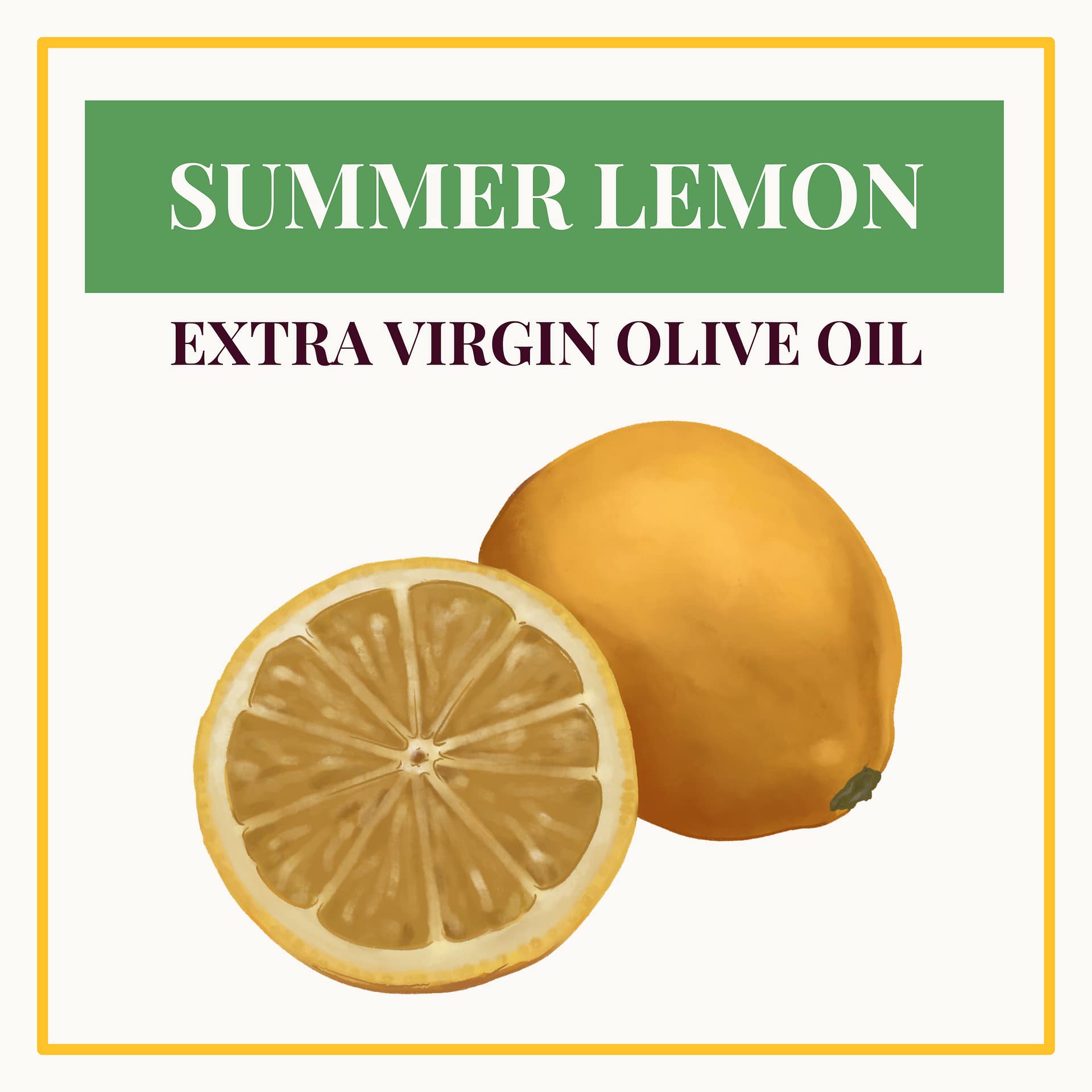 Summer Lemon Extra Virgin Olive Oil | Albinelli Blends