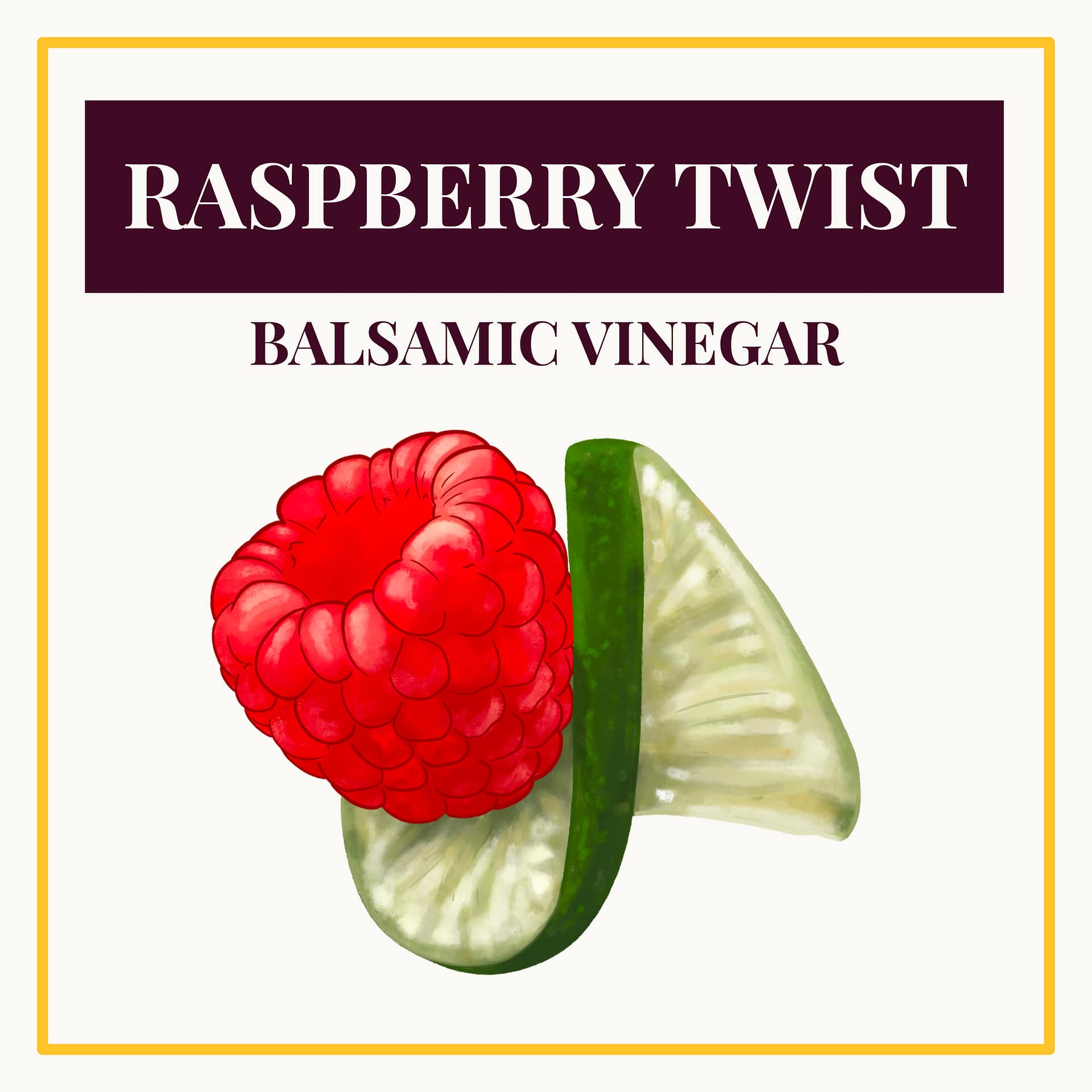 Raspberry Twist Dark Balsamic Vinegar