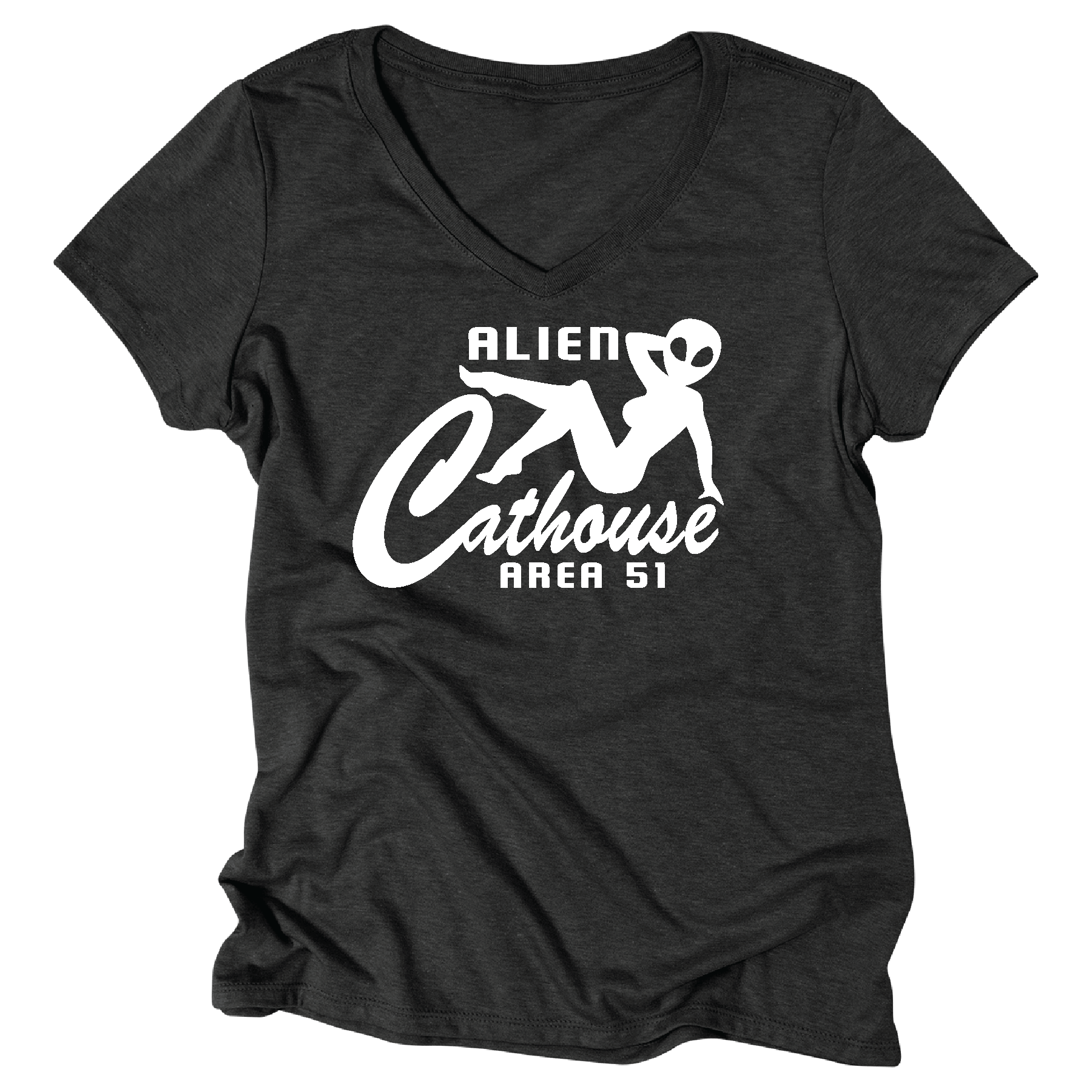 ALIEN CATHOUSE FEMALE T-SHIRTS | Area 51 Alien Center