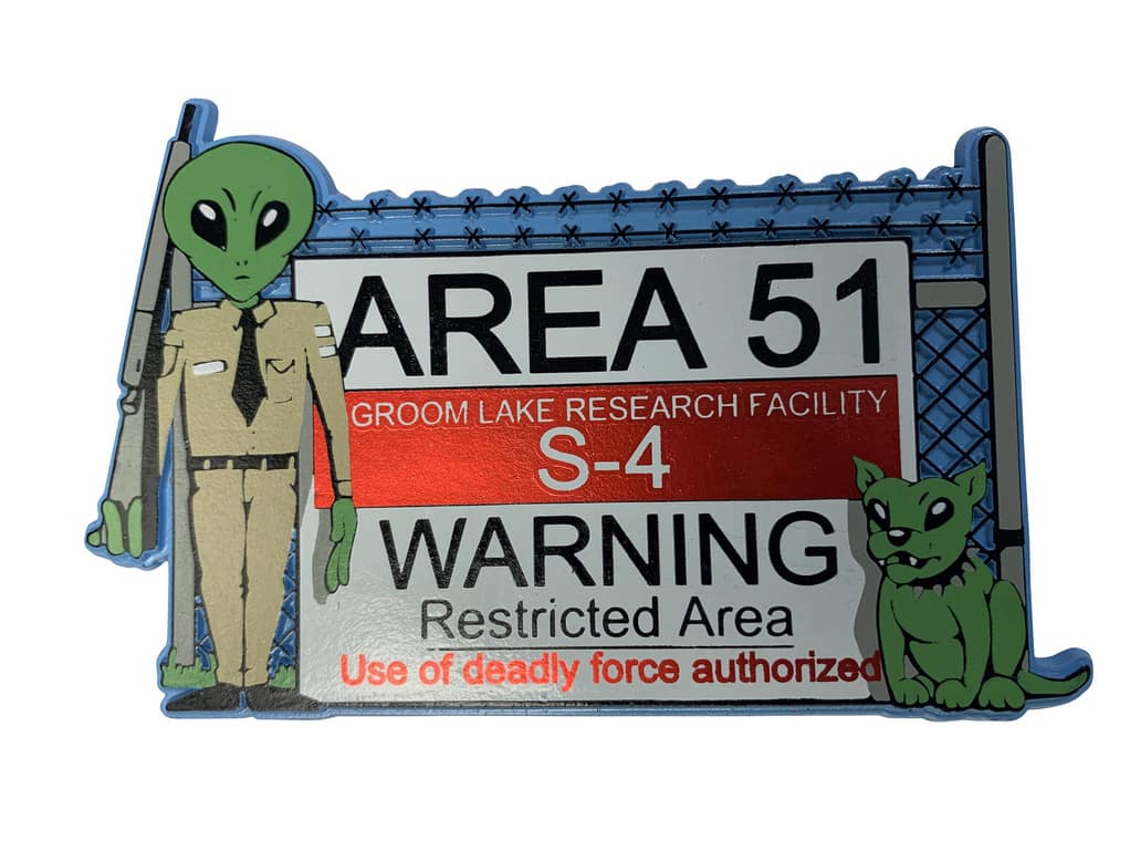 area 51 s4 groom lake research facility magnet | Area 51 Alien Center