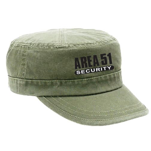 AREA 51 SECURITY HAT GREEN | Area 51 Alien Center